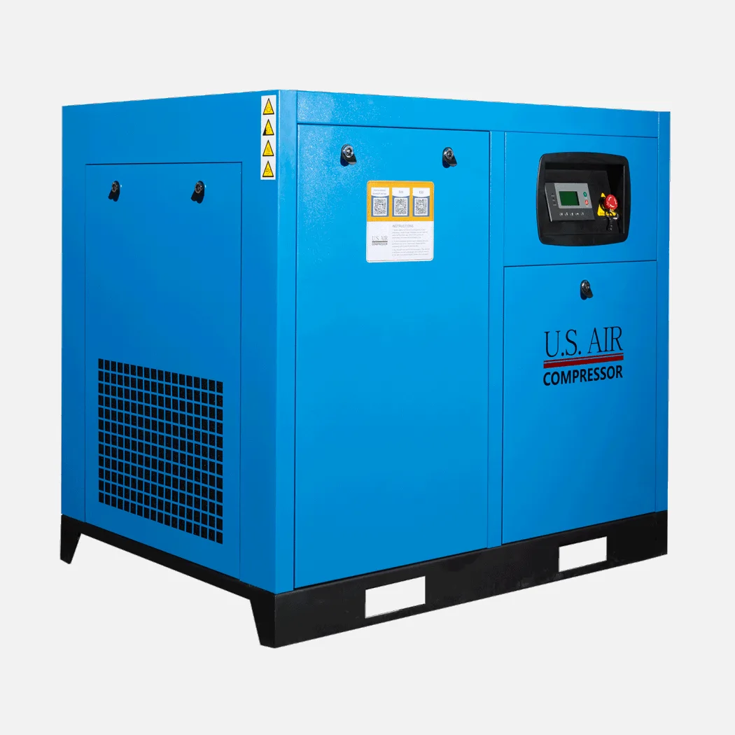 50 HP Variable Speed Drive Rotary Screw Air Compressor | Three Phase ...